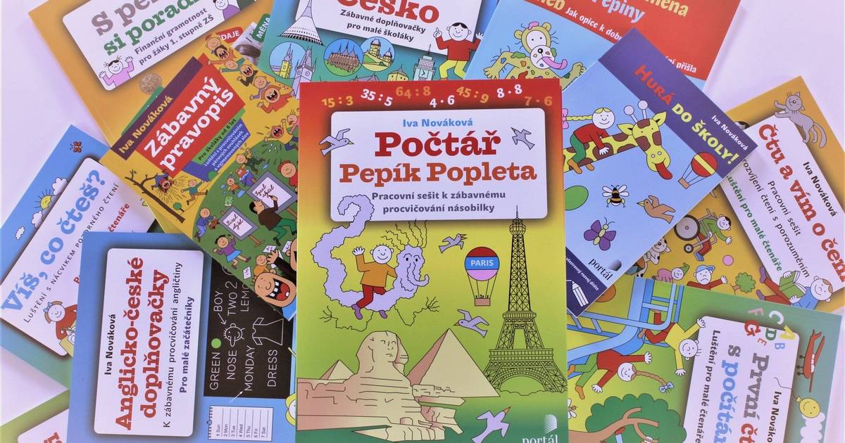 Počtář Pepík Popleta pomůže s malou násobilkou - Nakladatelství Portál